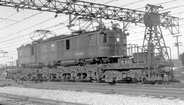 A New York Central Mercury train in front of Cleveland’s Union Station ...
